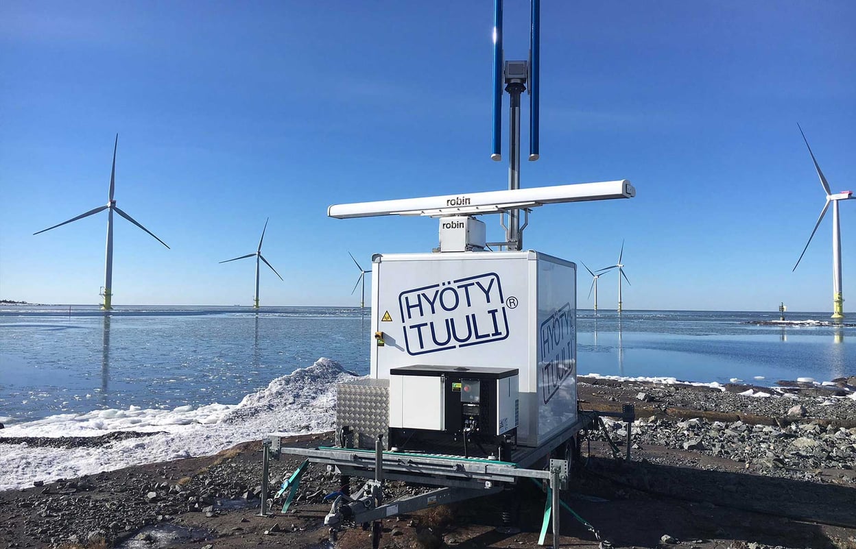 How Bird Radar Protects Endangered Birds at Finnish Offshore Wind Farm