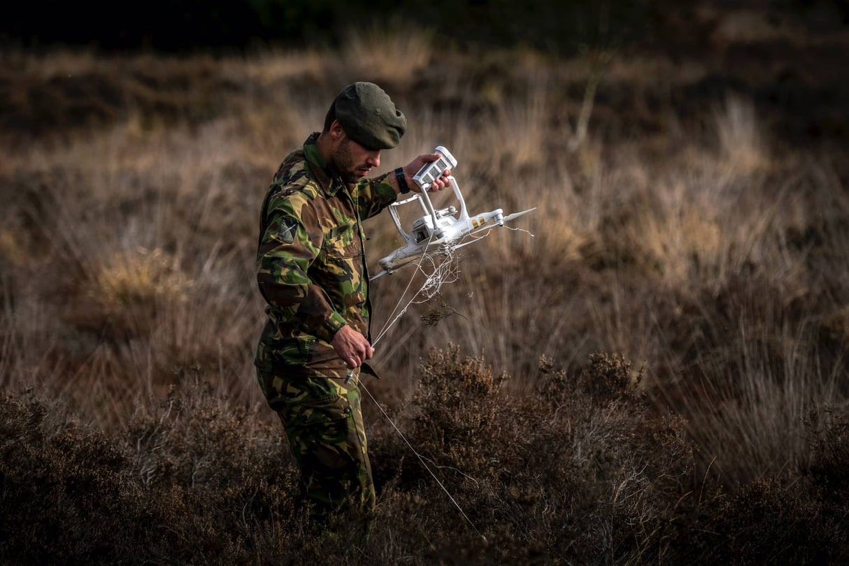 Robin Demonstrating Drone Detection Radar Systems At Nato C Uas Trial