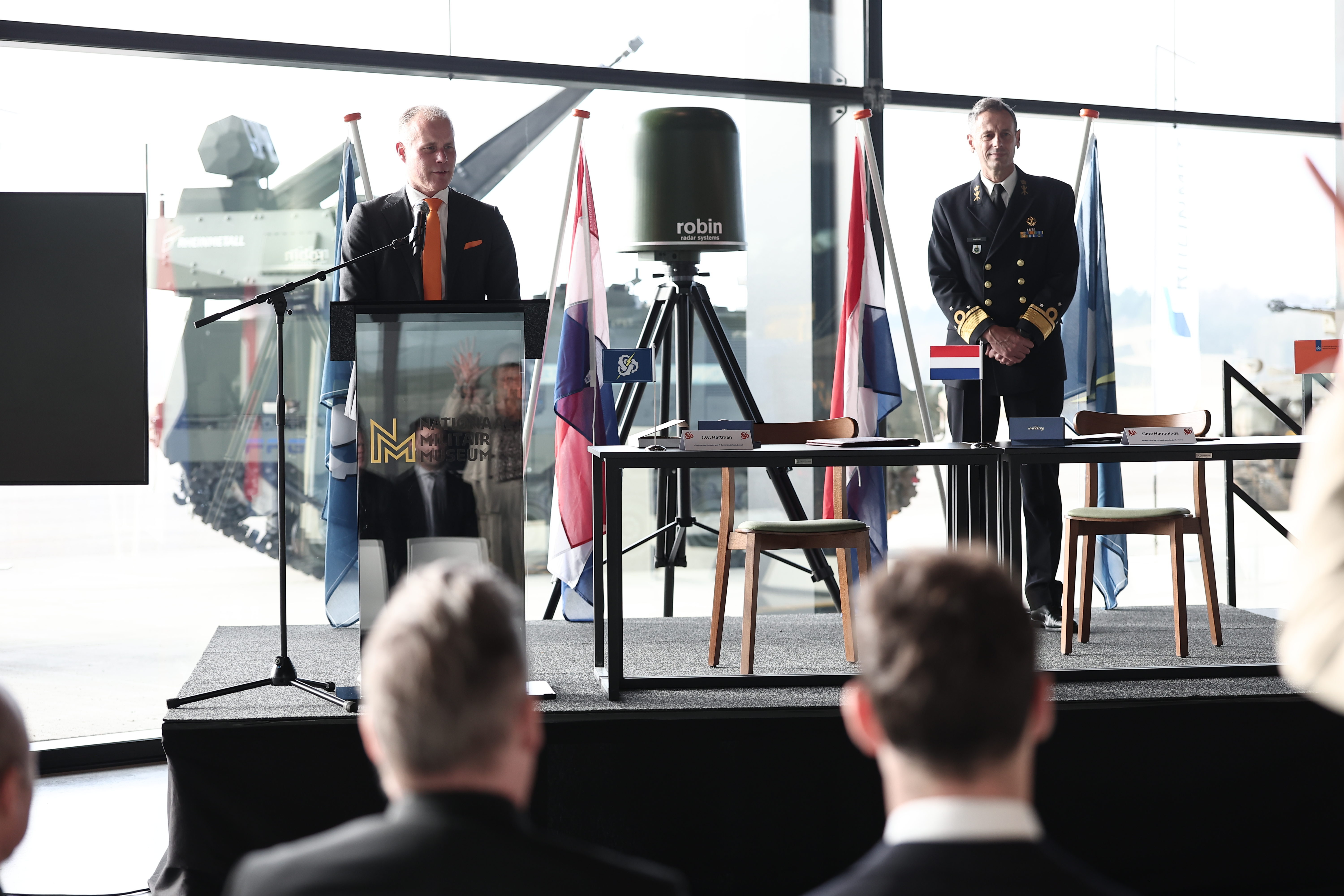 Robin Radar commemorates milestone Dutch MoD contract to supply 100 ...